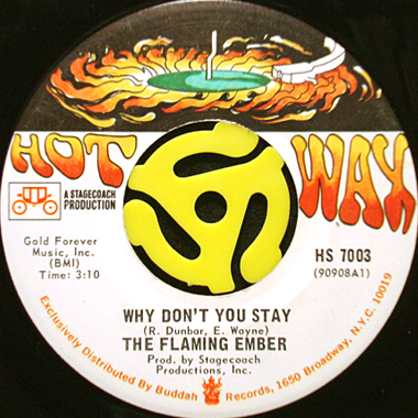 THE FLAMING EMBER / WESTBOUND #9 (45's) - Breakwell Records