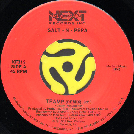SALT-N-PEPA / TRAMP (REMIX) b/w PUSH IT (REMIX) (45's) - Breakwell Records