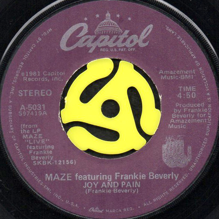 MAZE feat. FRANKIE BEVERLY / BEFORE I LET GO (45's) - Breakwell Records