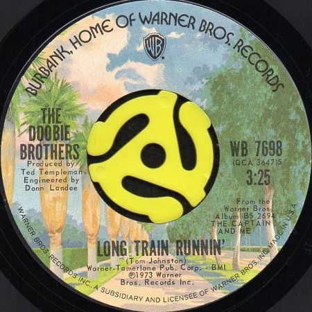 THE DOOBIE BROTHERS / LONG TRAIN RUNNIN' (45's) - Breakwell Records