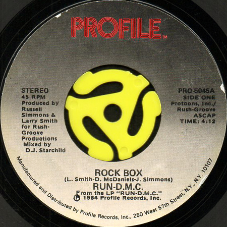 RUN-D.M.C. / ROCK BOX (45's) - Breakwell Records
