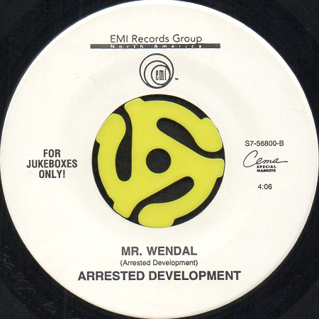 ARRESTED DEVELOPMENT / REVOLUTION b/w MR. WENDAL (45's) - Breakwell Records