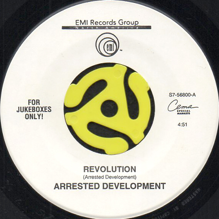 ARRESTED DEVELOPMENT / REVOLUTION b/w MR. WENDAL (45's) - Breakwell Records
