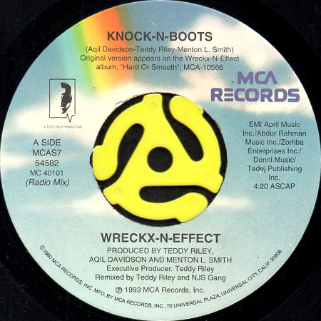WRECKX-N-EFFECT / KNOCK-N-BOOTS (45's) - Breakwell Records