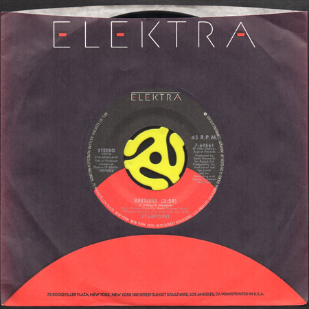 STARPOINT / RESTLESS b/w IT'S ALL YOURS (45's) - Breakwell Records