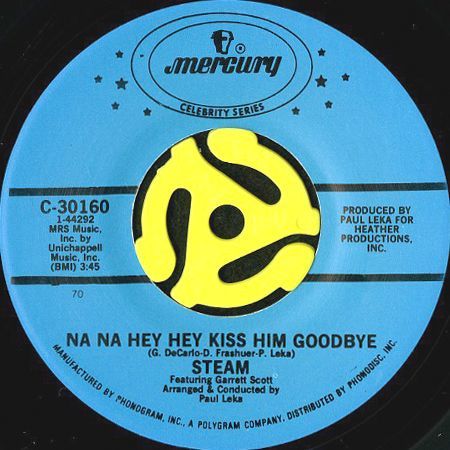 STEAM / NA NA HEY HEY KISS HIM GOODBYE (45's) (RE) - Breakwell Records