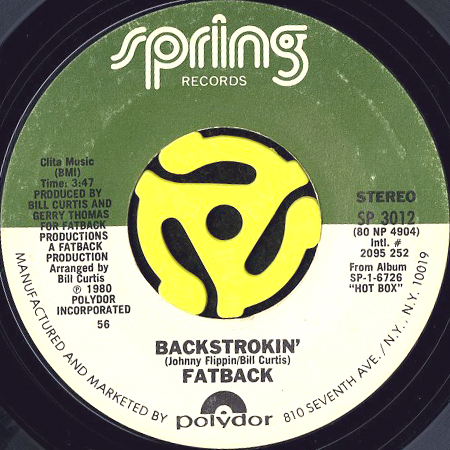 FATBACK / BACKSTROKIN' - LOVE SPELL (45's)｜BREAKWELL RECORDS - 中古レコード通販 ...