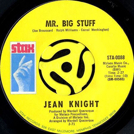 JEAN KNIGHT / MR. BIG STUFF (45's) - Breakwell Records