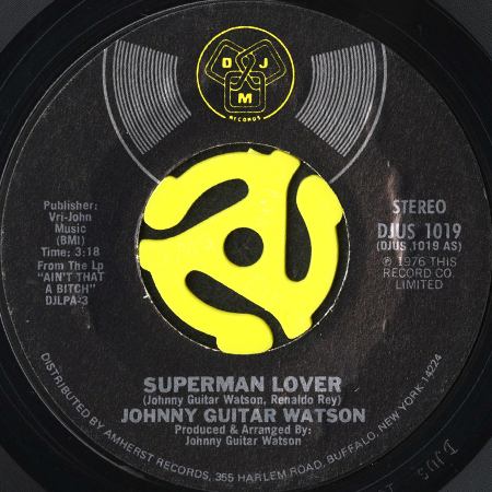 JOHNNY GUITAR WATSON / SUPERMAN LOVER (45's)｜BREAKWELL RECORDS - 中古レコード ...